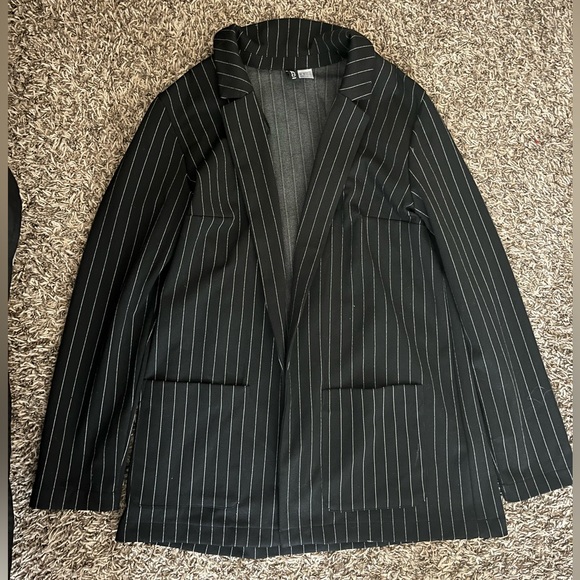 Divided | Jackets & Coats | Hm Womens Stripped Jacket | Poshmark